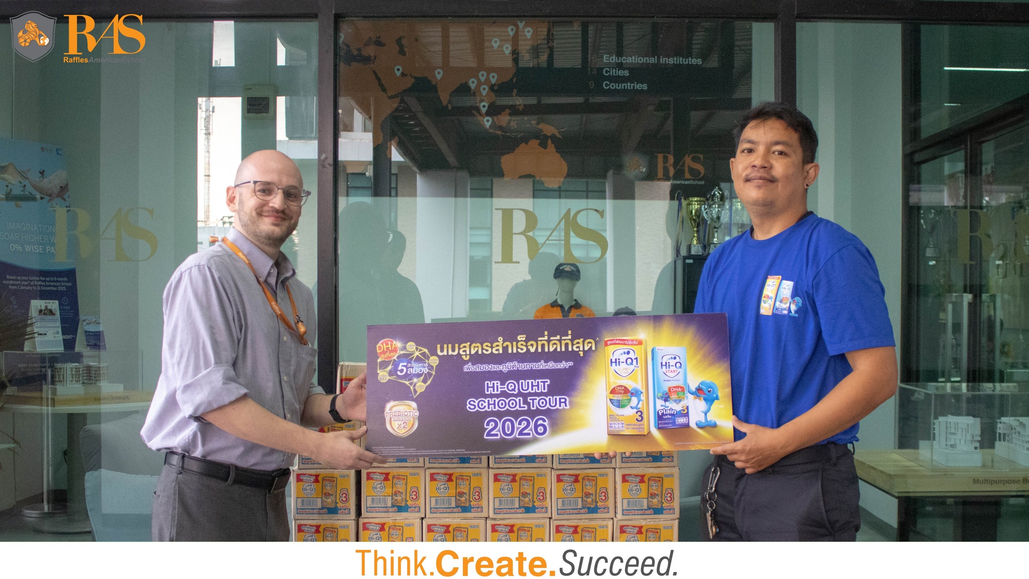 A big thank you to Hi-Family Club - Raffles American School